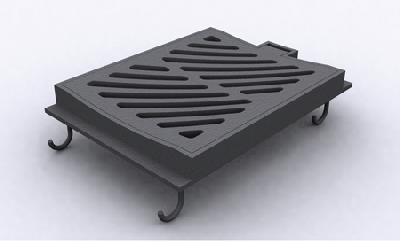 Manhole Flue Grille-Ductile Cast Iron - For Sale