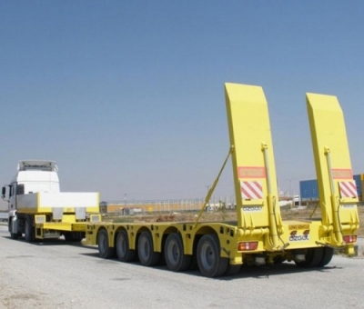 Lowbed Yarı Römork Grubu - 5 Dingilli Uzatmalı - Satılık