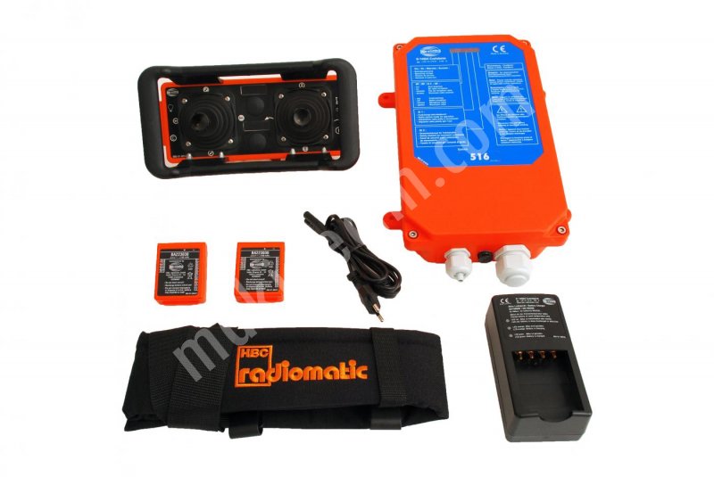 3 Drives Double Steps Crane Remote Control With Joystick - 516 Eco ...