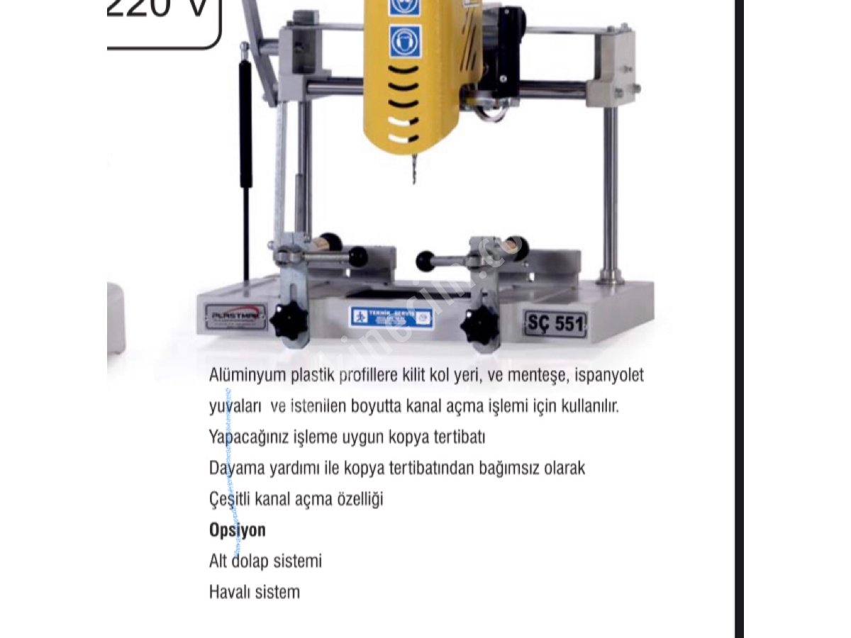 Plastmak Portable Milling Cutter - For Sale