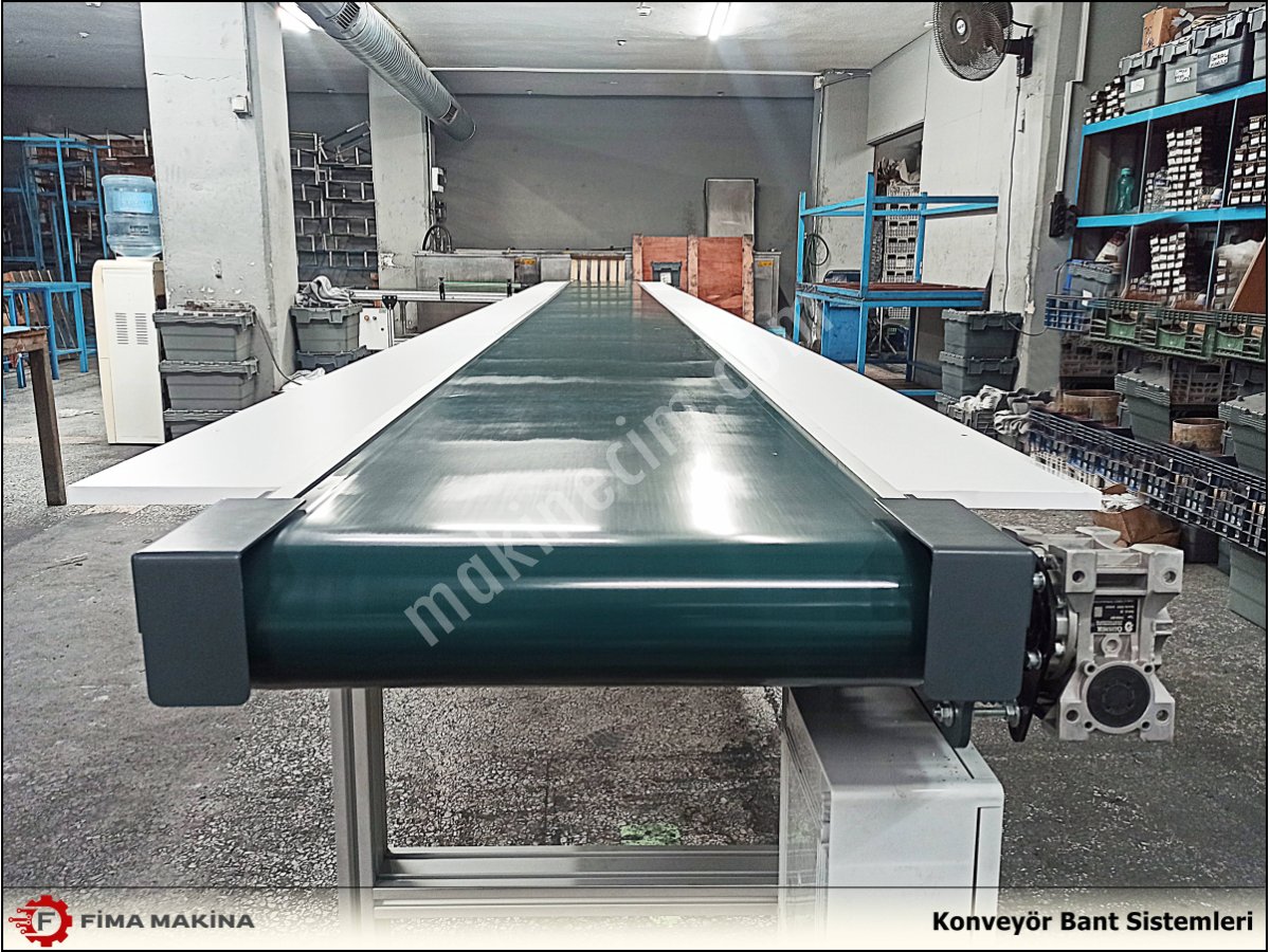 Table Conveyor Belt System - Factory Production Assembly Conveyor - For ...