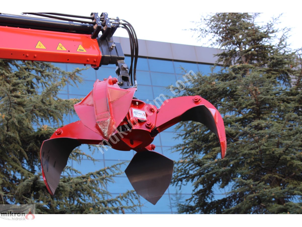 Polyp Grapple For Scrap Recycling Crane - For Sale